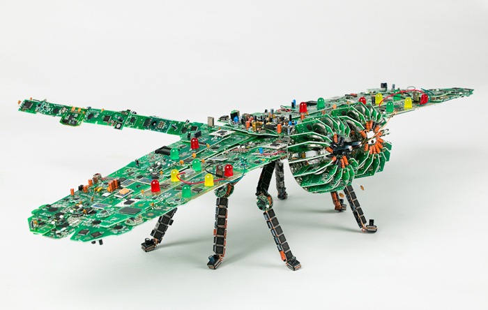 Brilliant Printed Circuit Board Sculptures by Steven Rodrig | Amusing ...